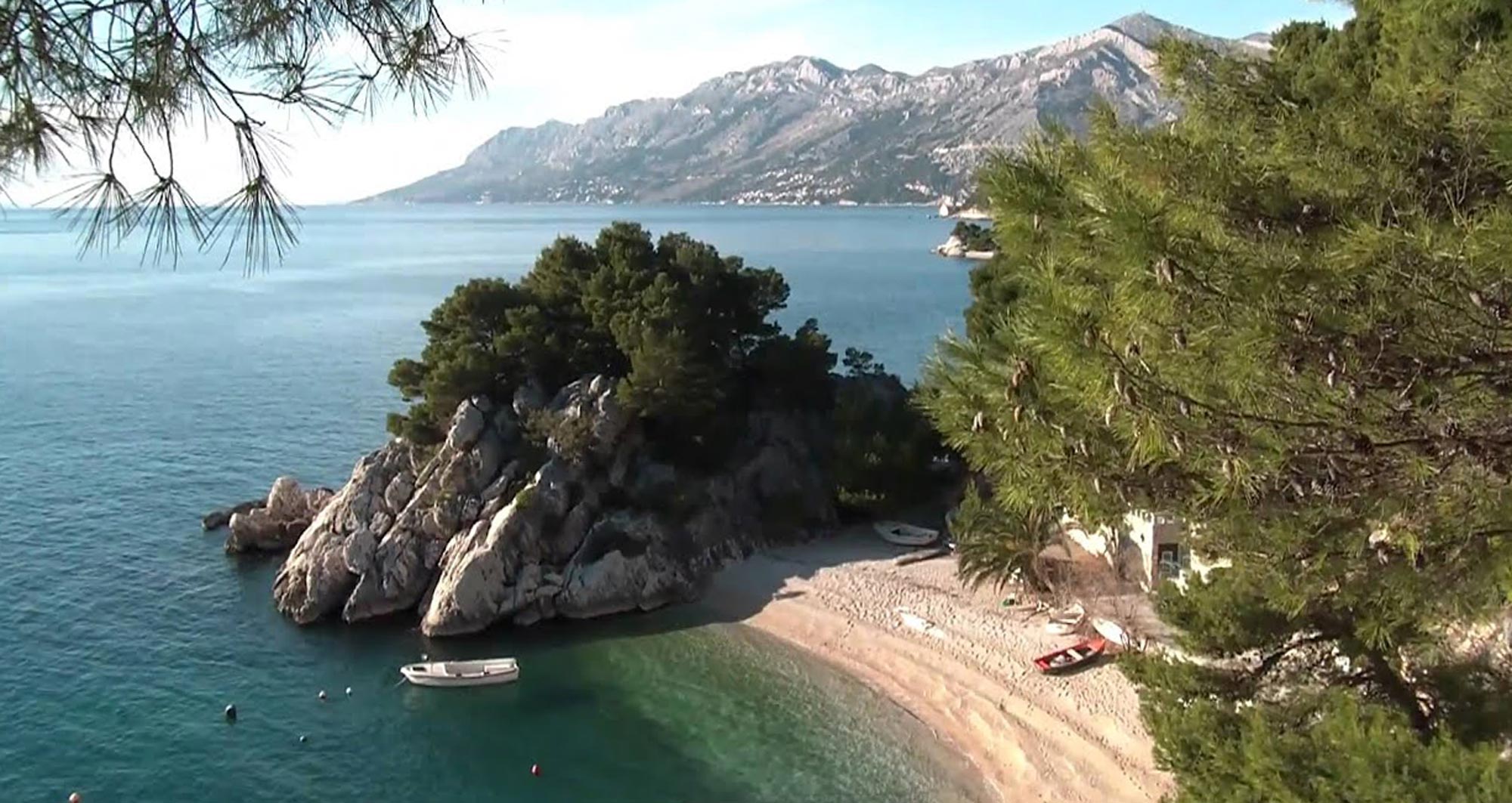 Pláž Šćit v Brele ubytování a apartmány v blízkosti ...